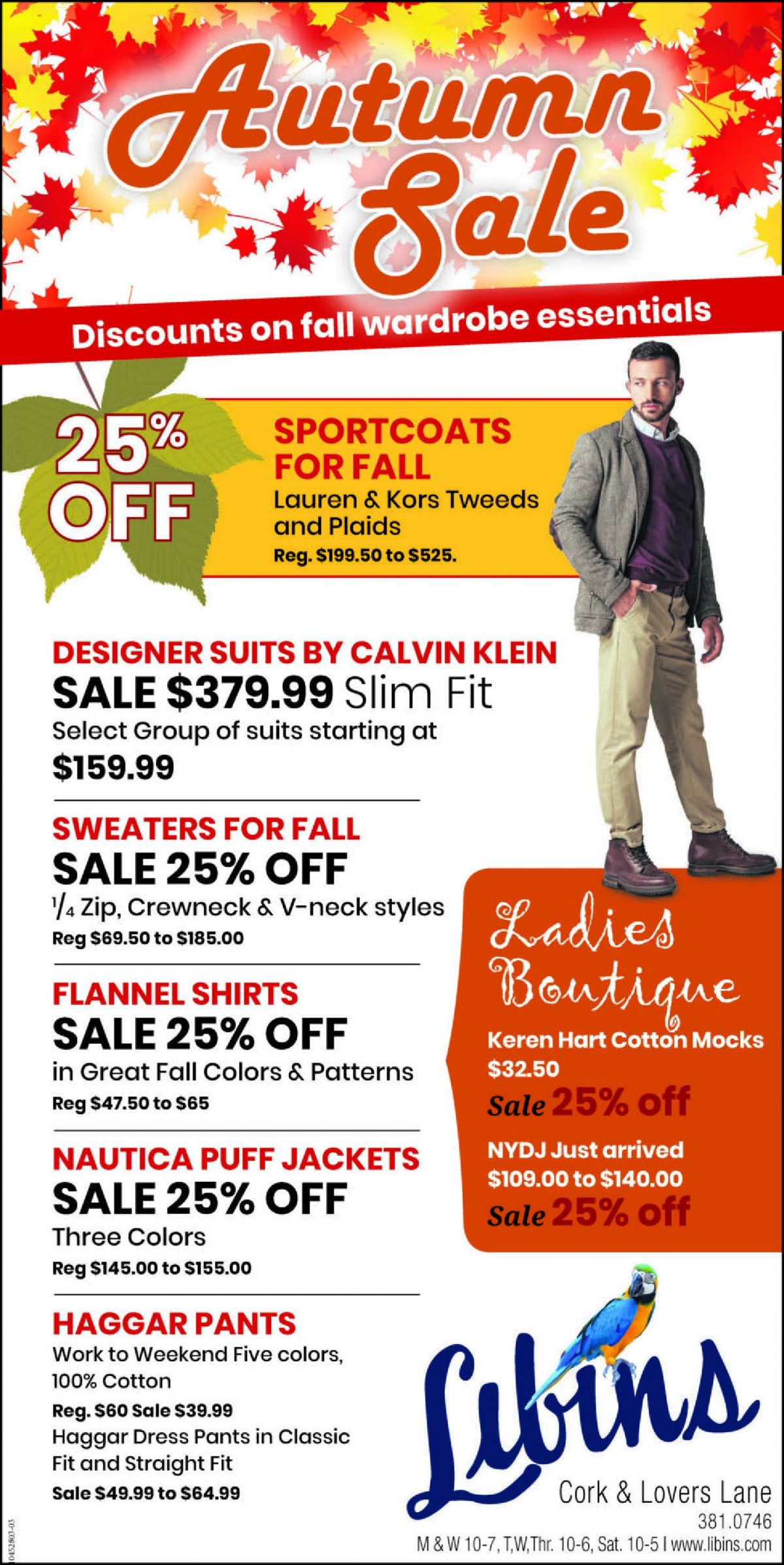 Promotions - Libin's Clothing