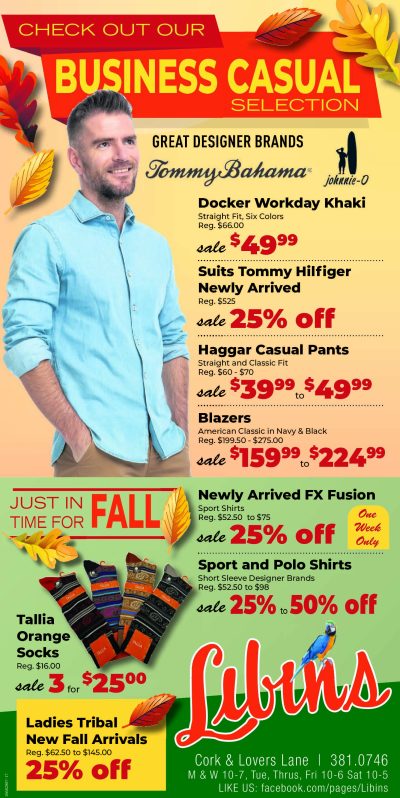 Promotions - Libin's Clothing