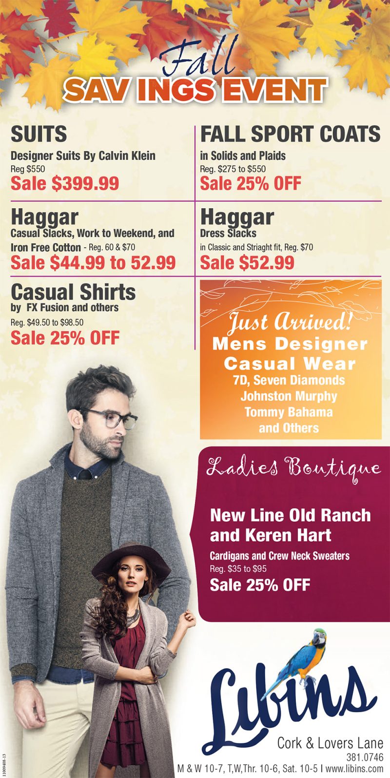 Men's and Women's Clothing Store in Kalamazoo, Michigan | Libin's Clothing